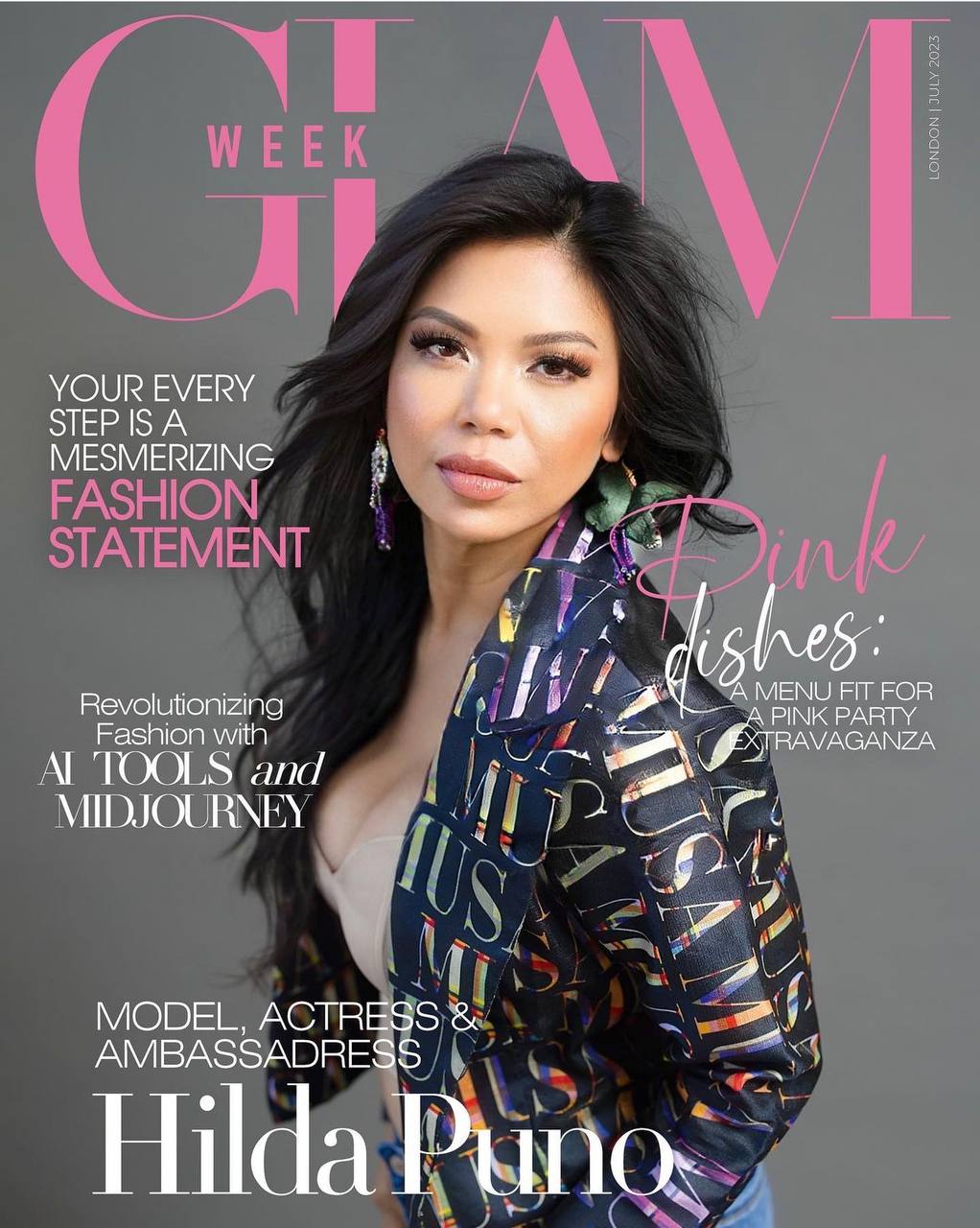Hilda PUNO MODEL, ACTRESS & AMBASSADRESS – Glam Week magazine